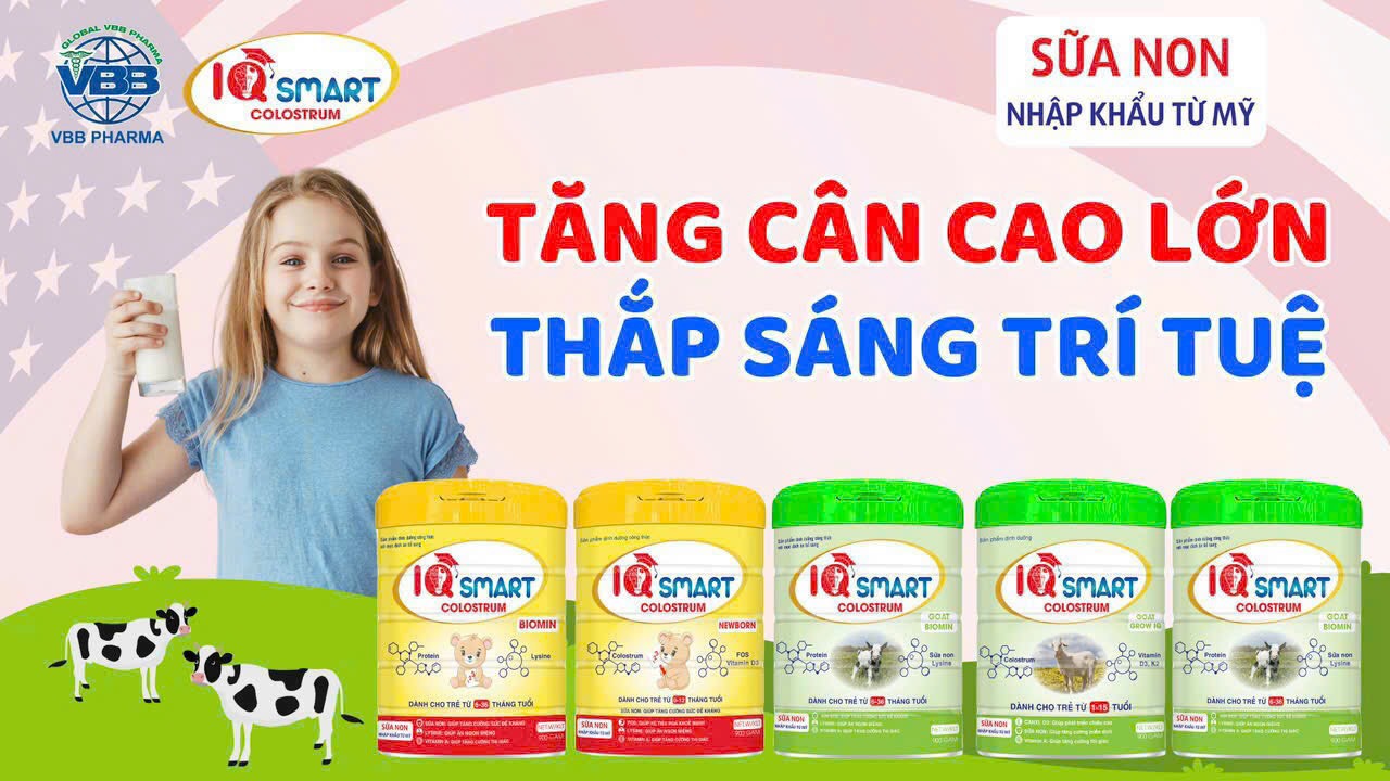 SỮA BỘT IQ SMART